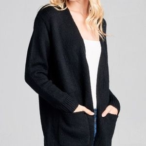 Jackets & Coats | Long Sleeve Open Front Tunic Sweater Cardigan | Poshmark